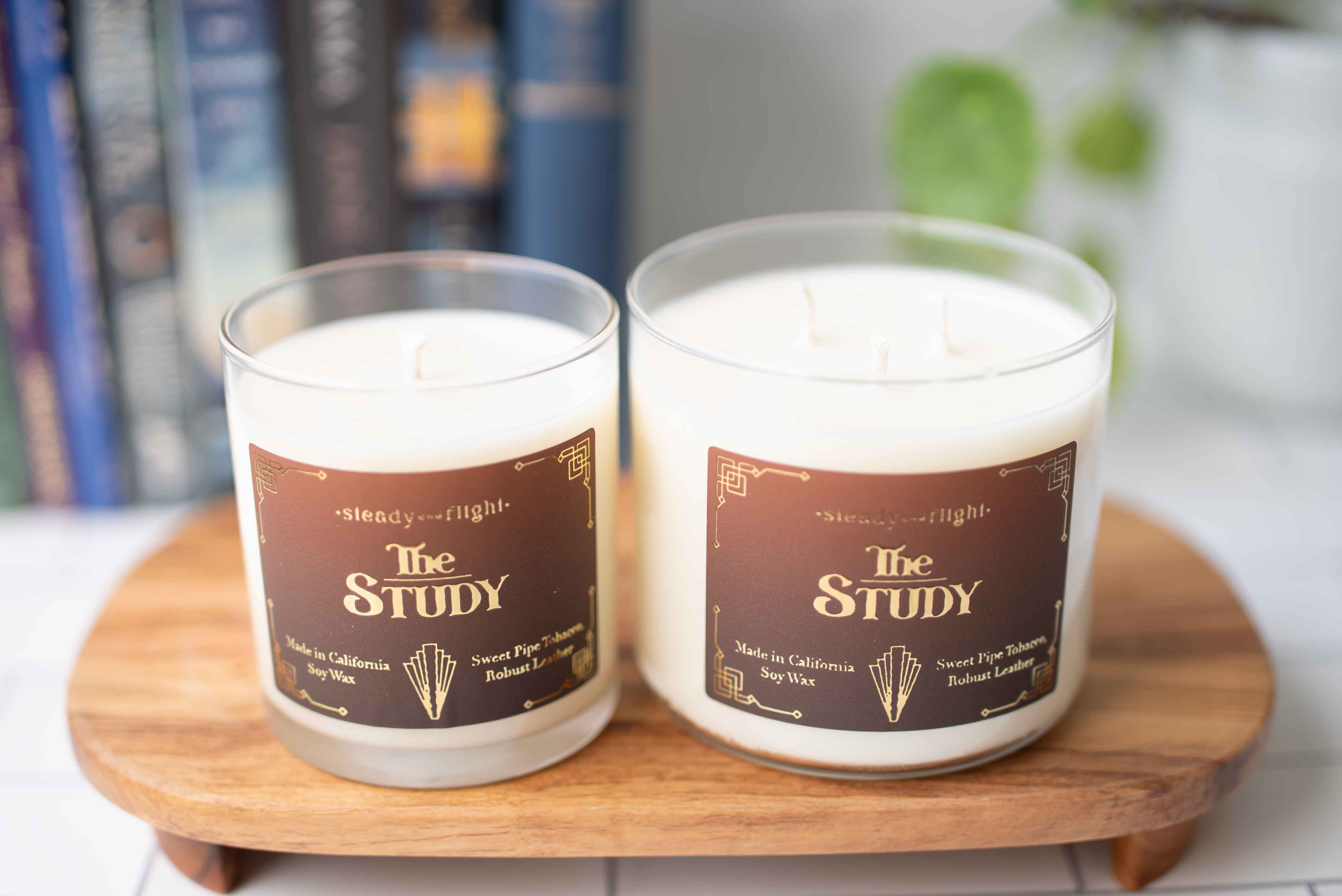 The Study Candle – steady + flight