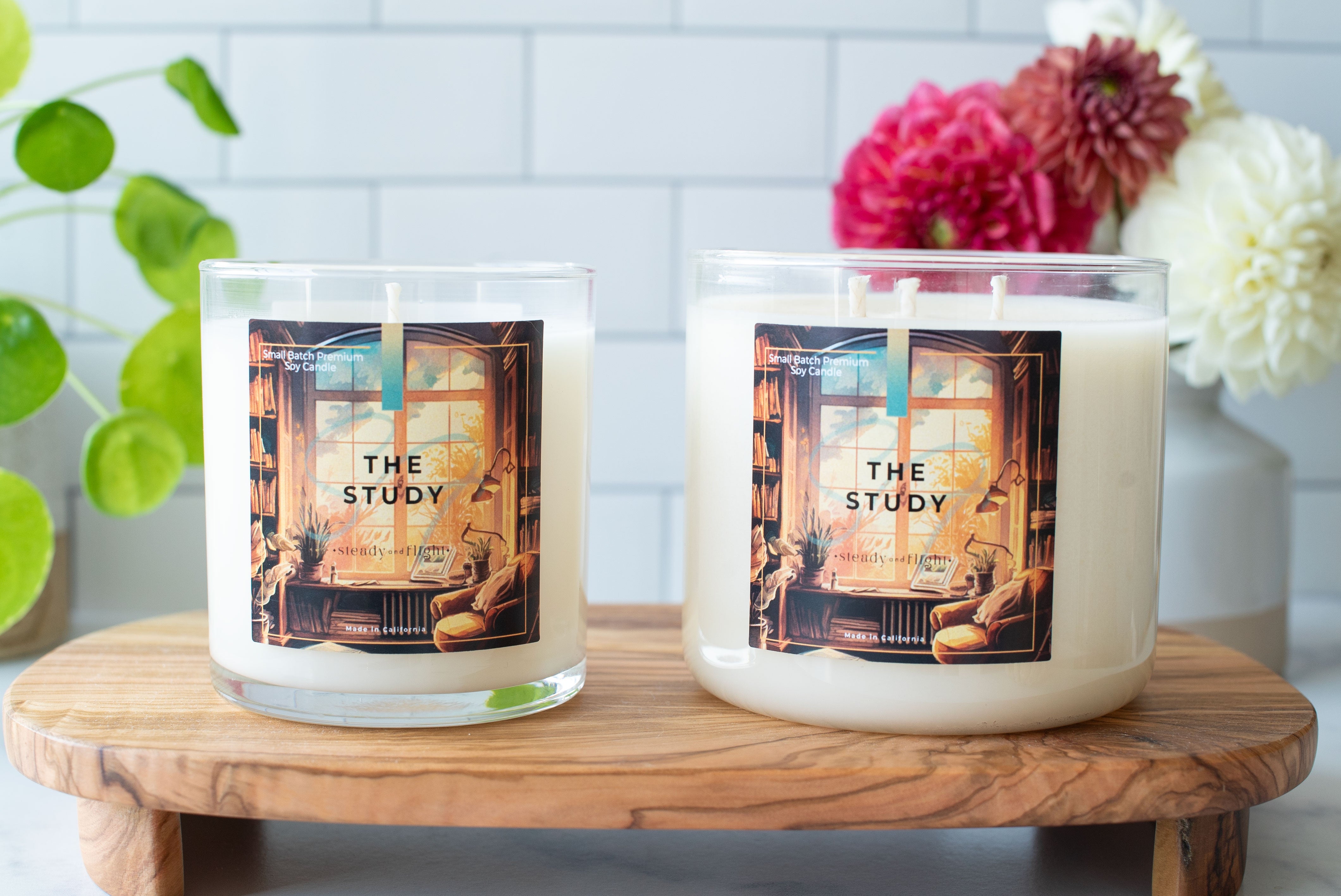The Study Candle – steady + flight